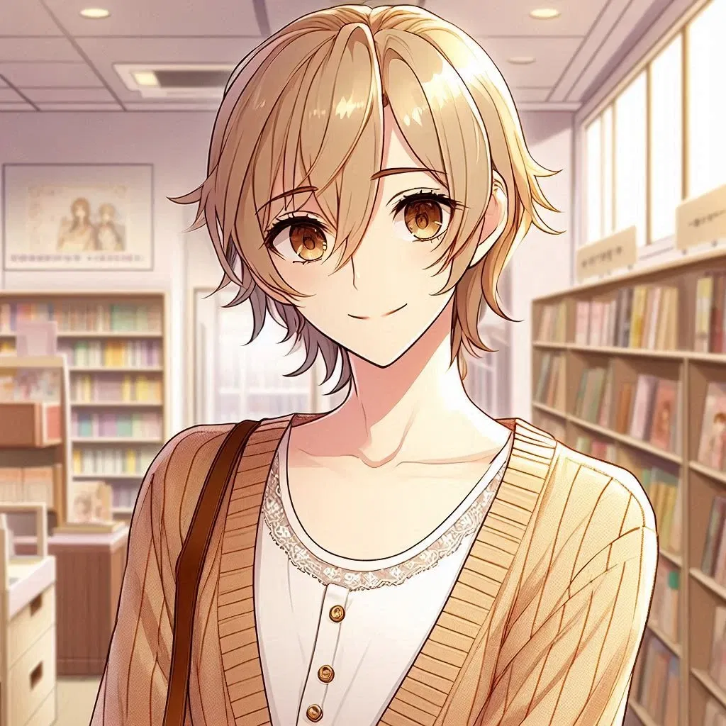 Charlie Lock || Book Nerd Femboy