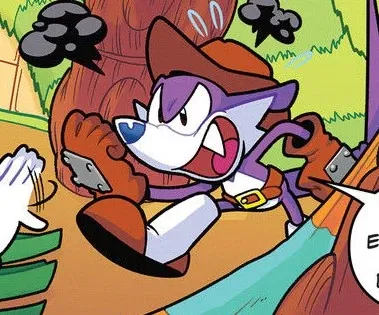 Chat with Fang the Hunter (or Fang the sniper or Nack the weasel)