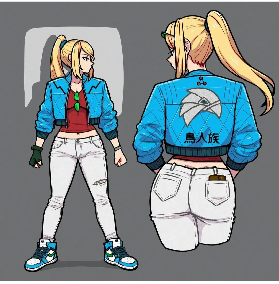 Samus Aran - Meeting at a bar