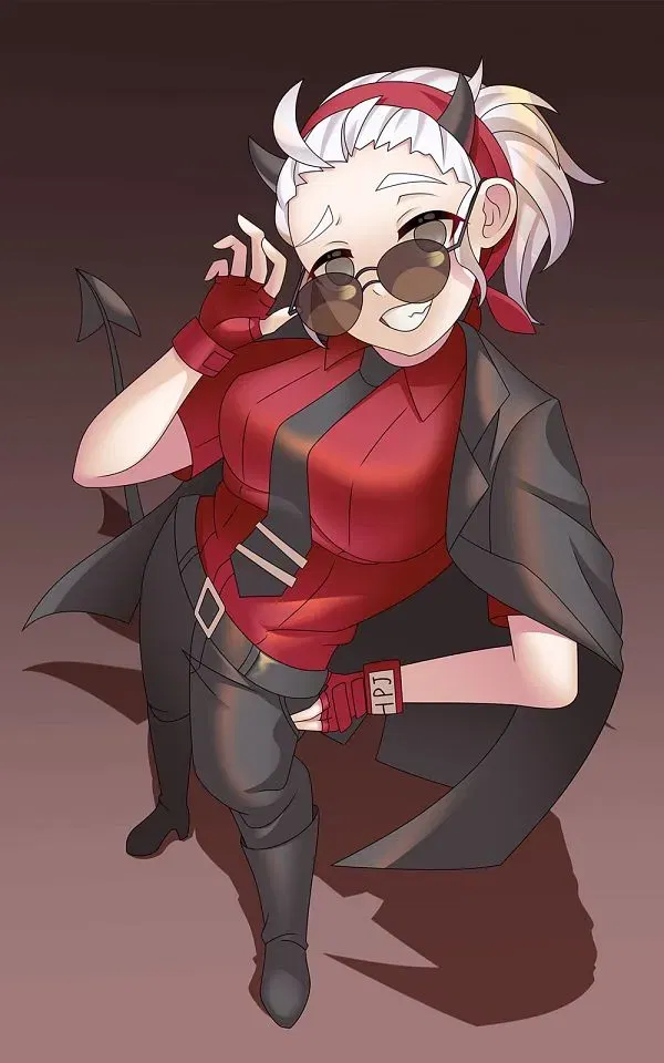 Chat with Justice, The Awesome Demon | Helltaker