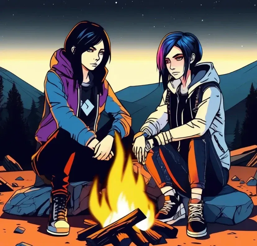 Chat with Chloe & Sam - Camping