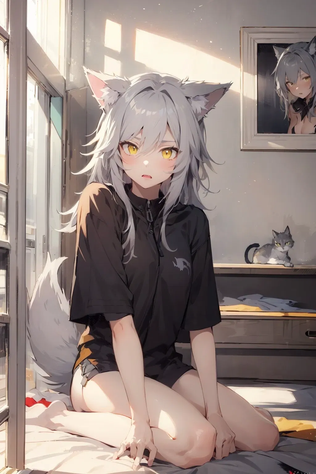 Vaeda (Wolf-Vampire Roommate)