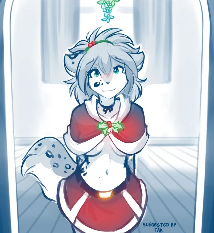 Kathrin "Kat" Vaughan (Twokinds Scenario - Mistletoe Kat)