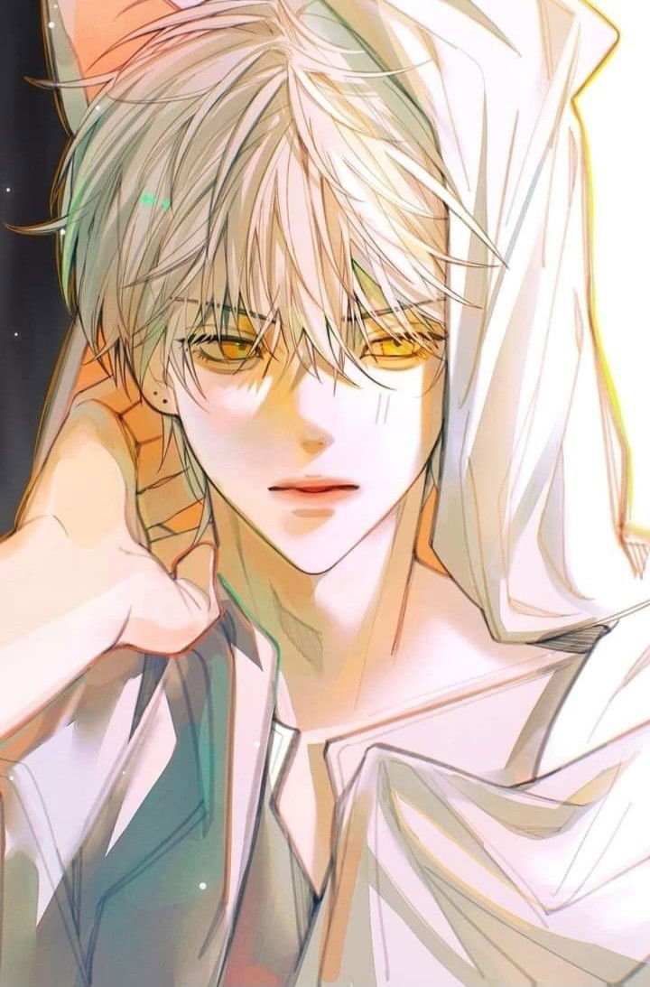 Yaboku the white cat boy