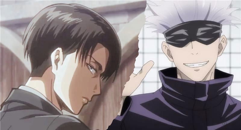 Satoru Gojo and Levi Ackerman