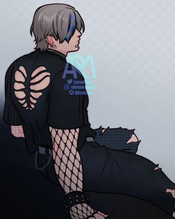 Leon Kennedy [♤] Emo AU