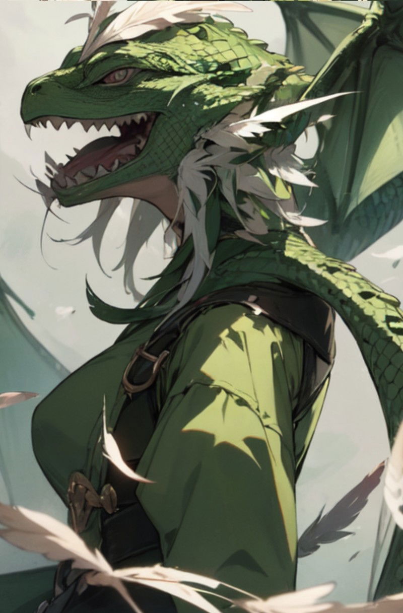 Aziki | DnD LizardFolk OC