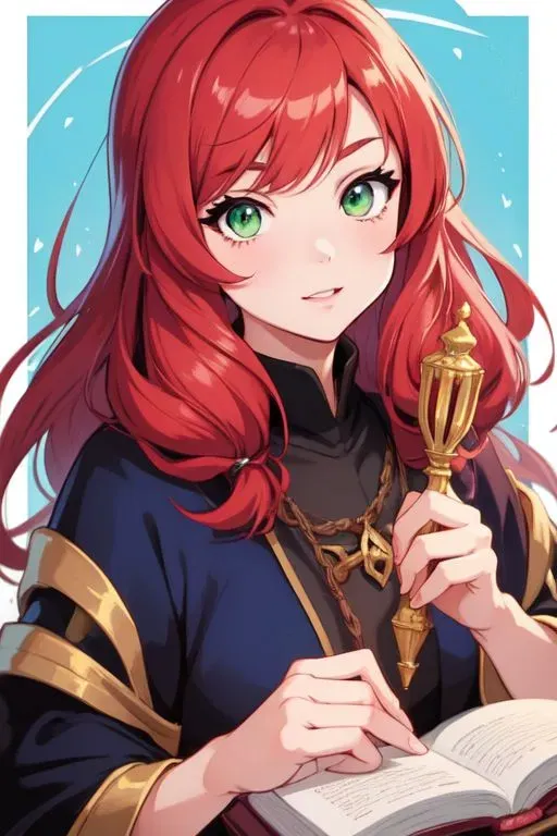 Your magical apprentice Aurelia