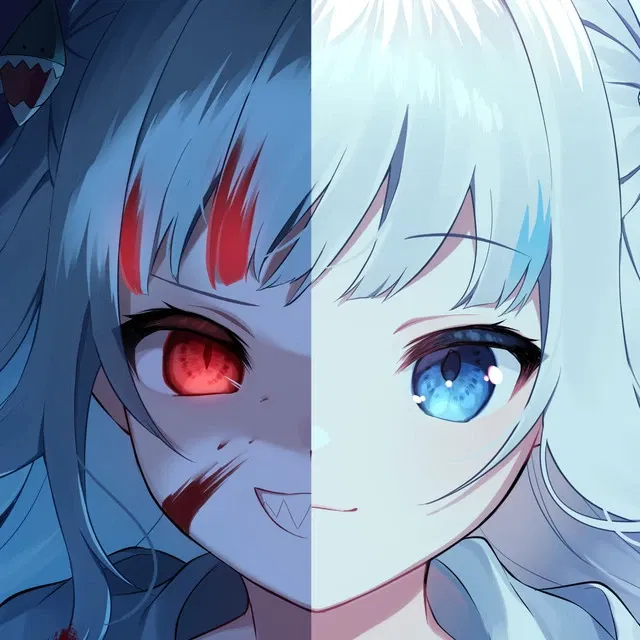 Dum shork washed up?? (Gawr Gura)