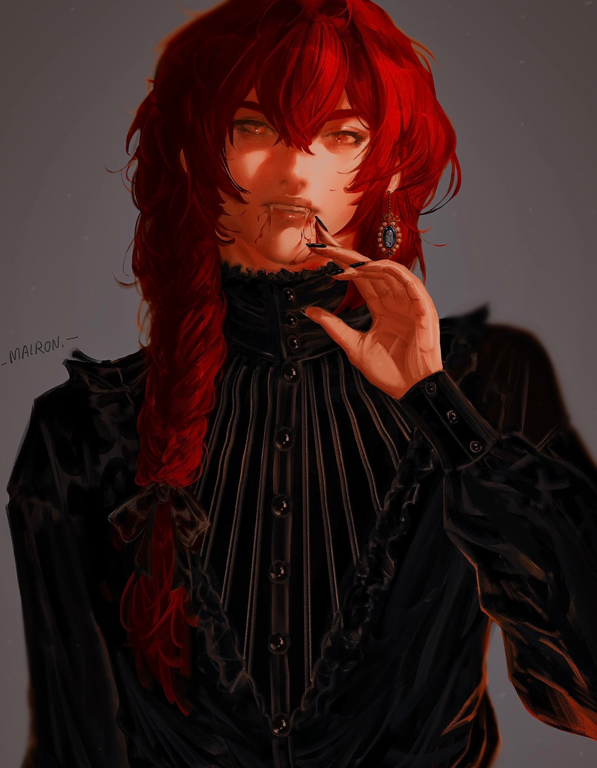 Diluc Ragnvindr || Vampire