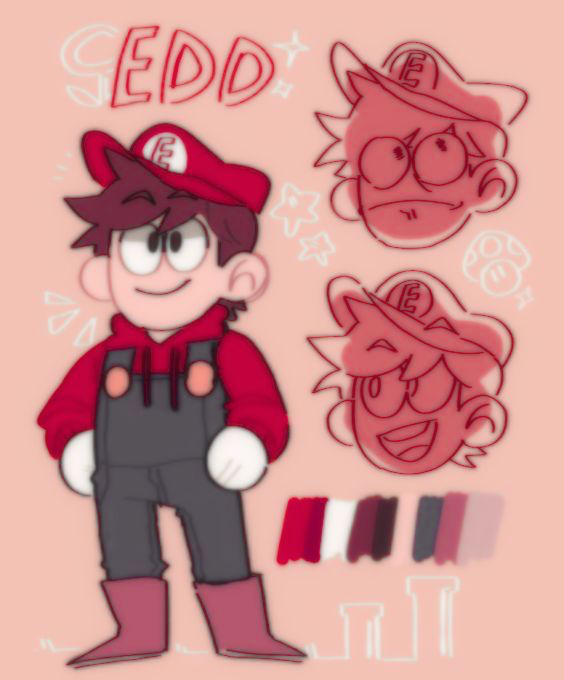 Chat with Edd (SUPER MARIO AU)