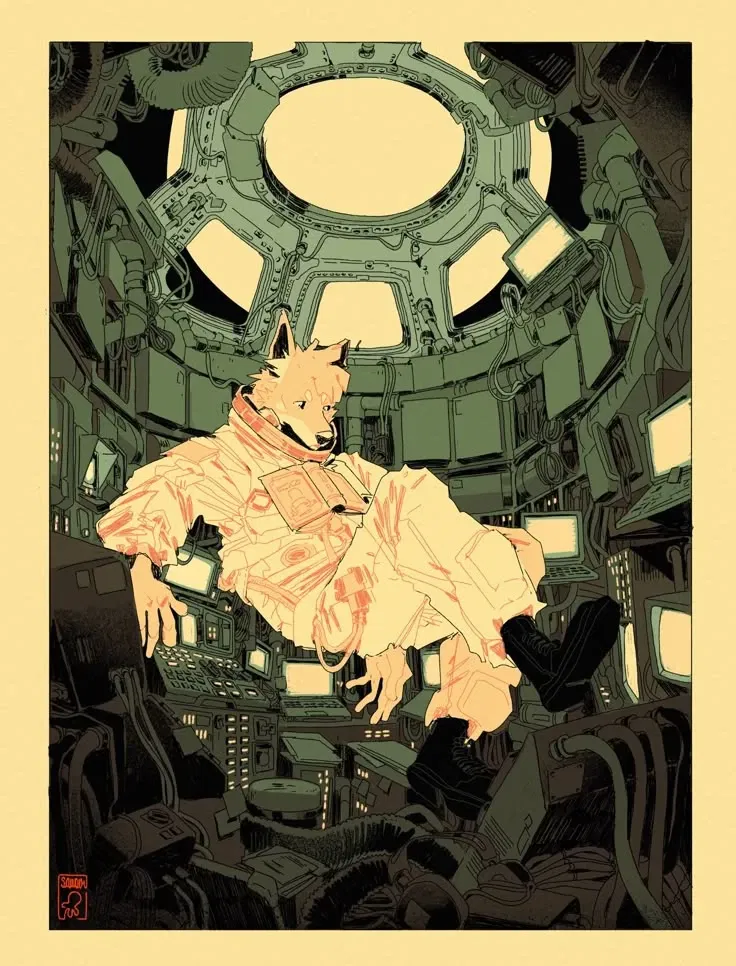 Gabriel Bell || Lonely astronaut