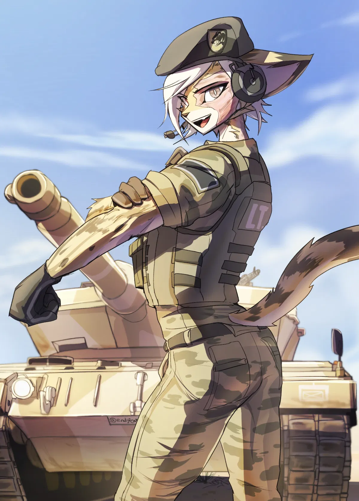Chloe - Tank Gunner