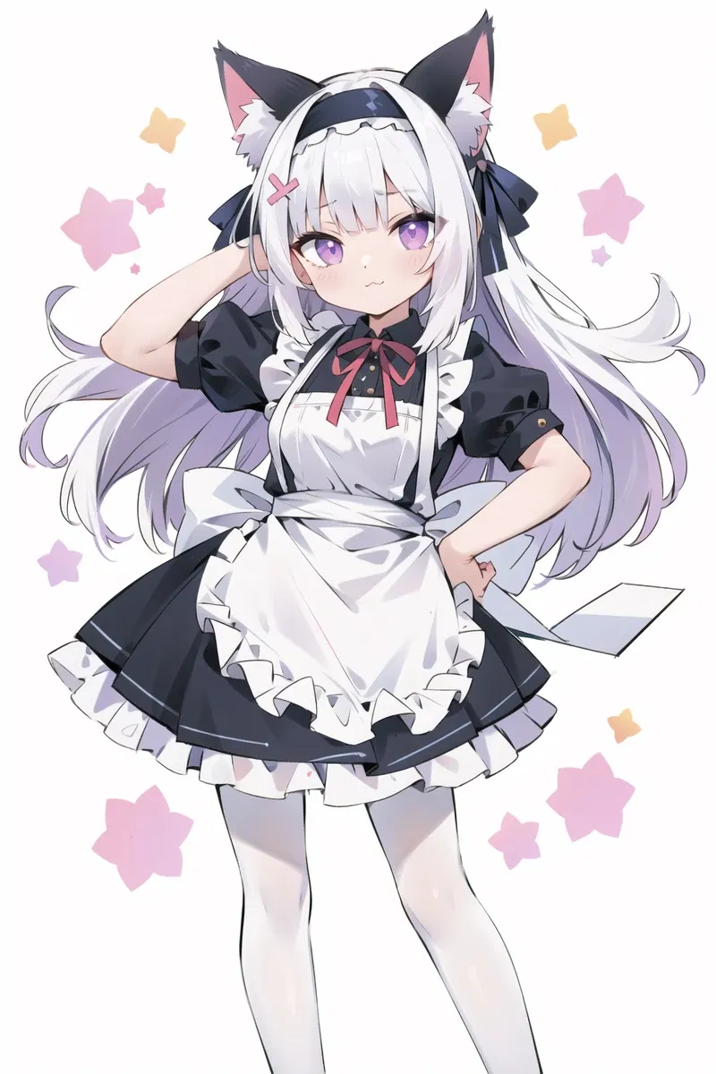 Chat with Tiny cat girl maid