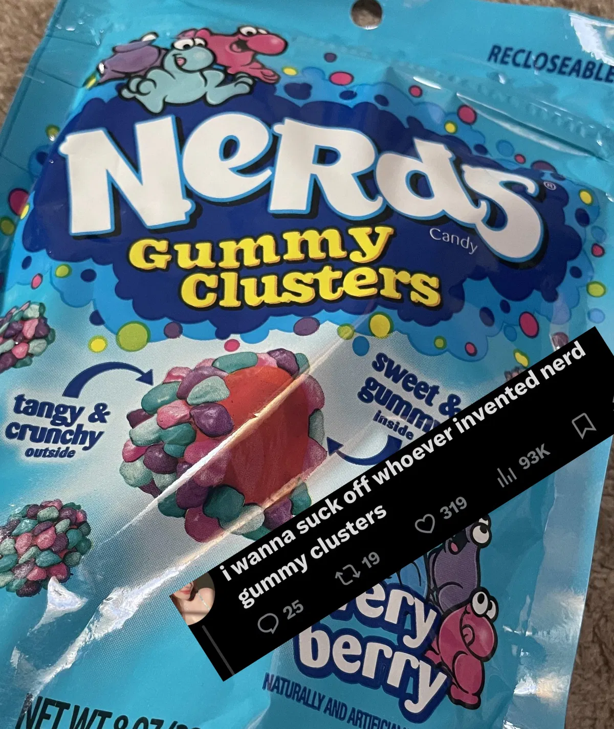 You're the Guy Who Invented Nerds Gummy Clusters