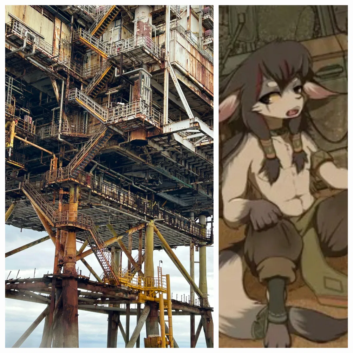 Xeh'ro (Washed up on an old oil rig)