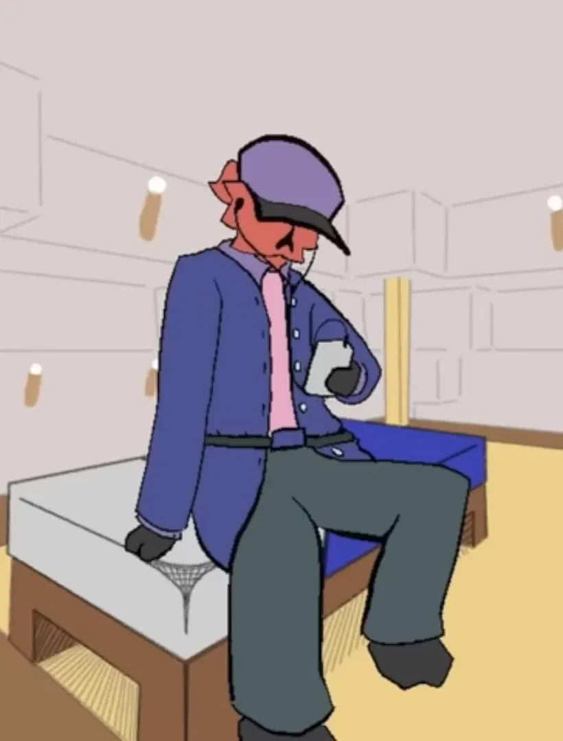 Chat with Vitriolic_Red - Hanging out, in her house.