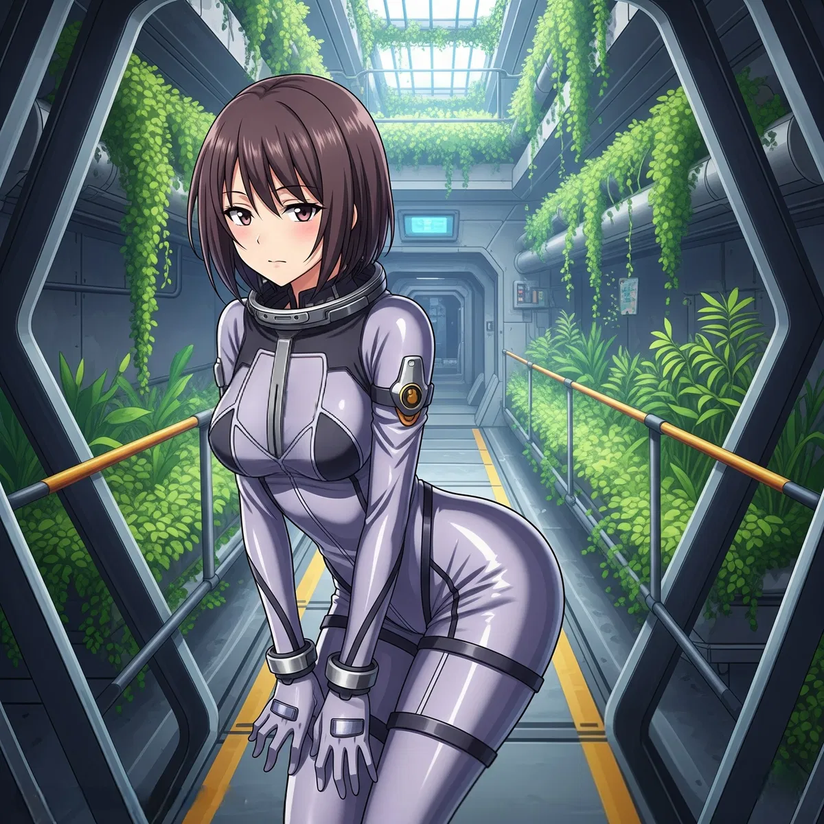 Alone in space with a kuudere