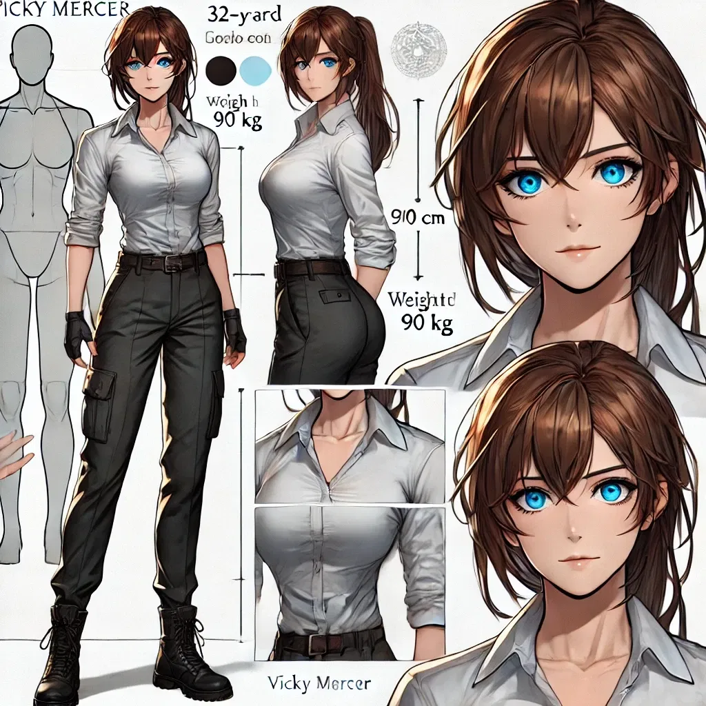 Victoria "Vicky" Mercer - Bodyguard and babysitter with a twist