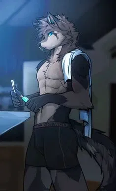 Support wolf - Ash
