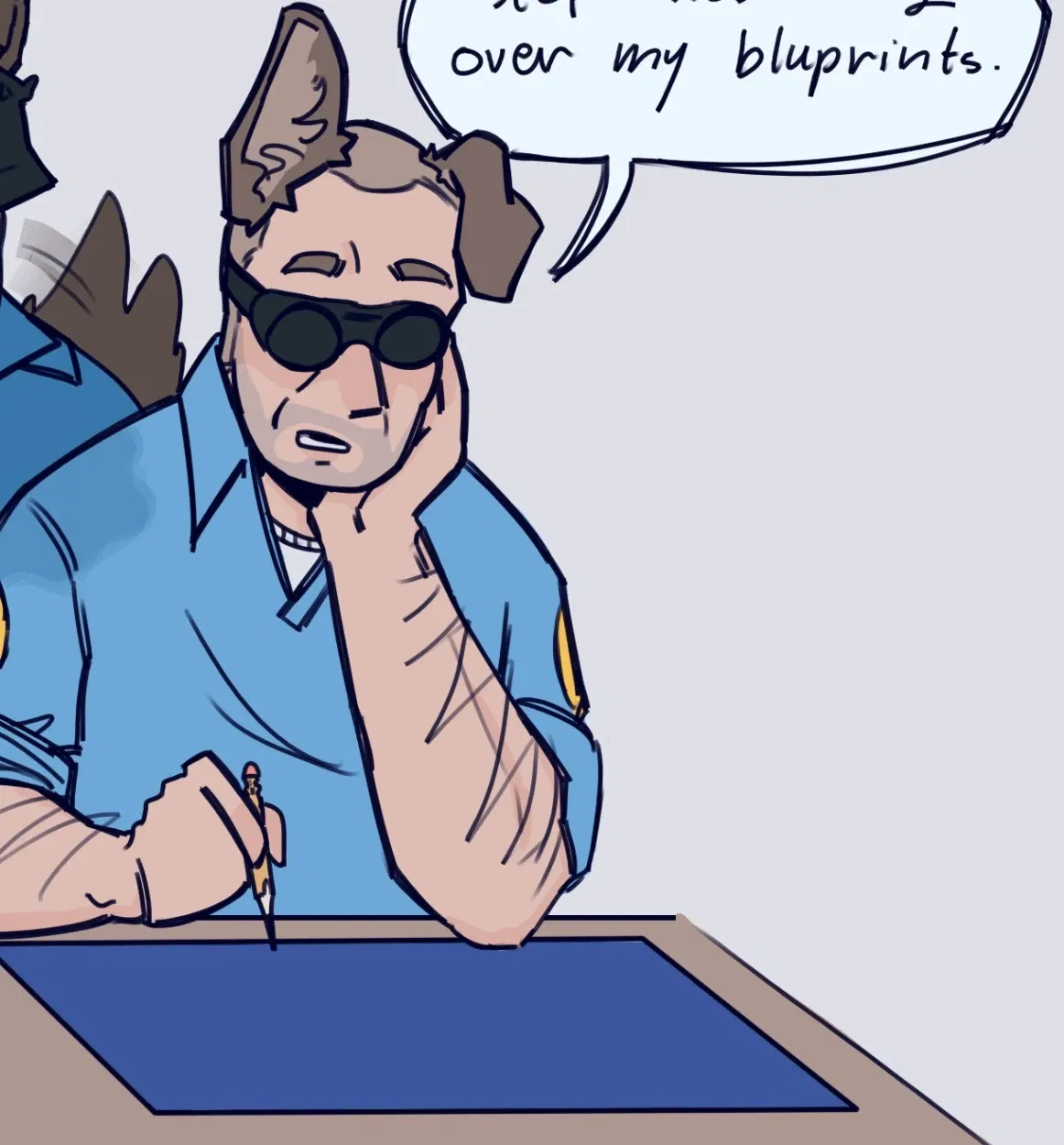 Engineer TF2 (dogboy}