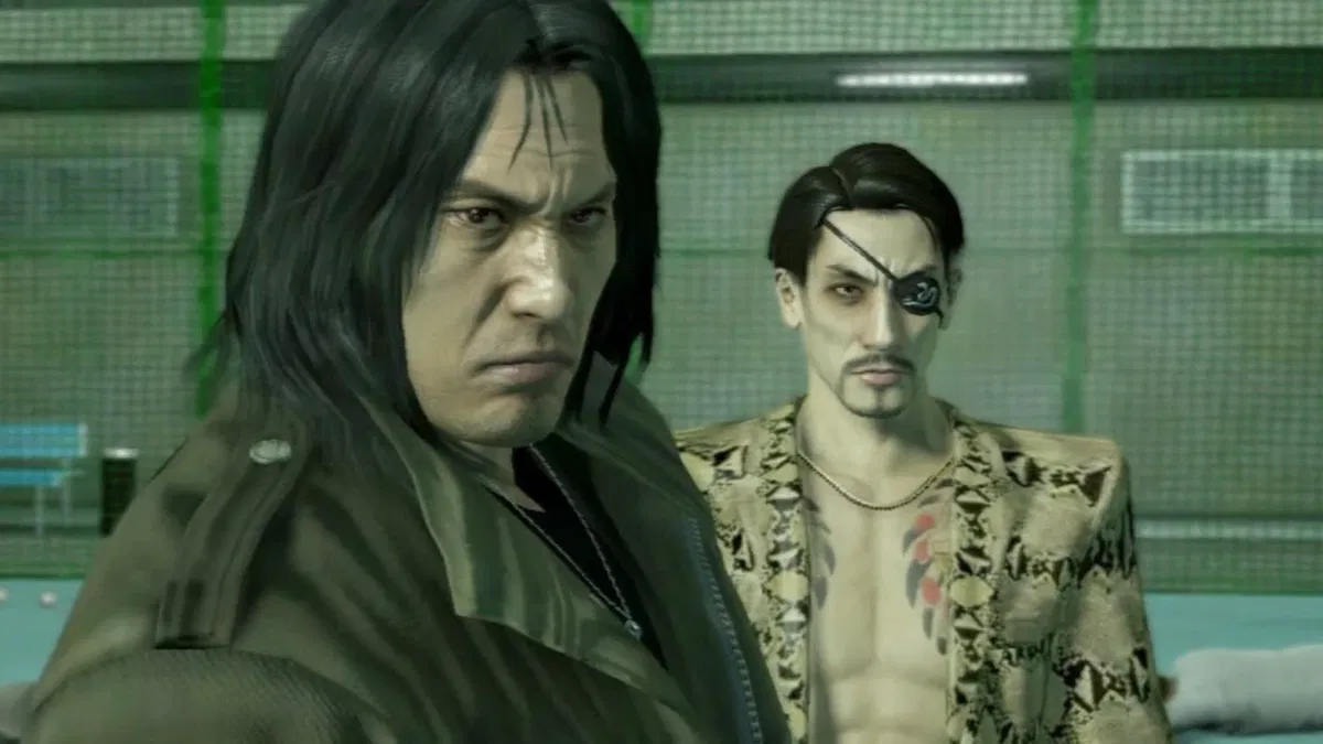 Majima Goro and Saejima Taiga