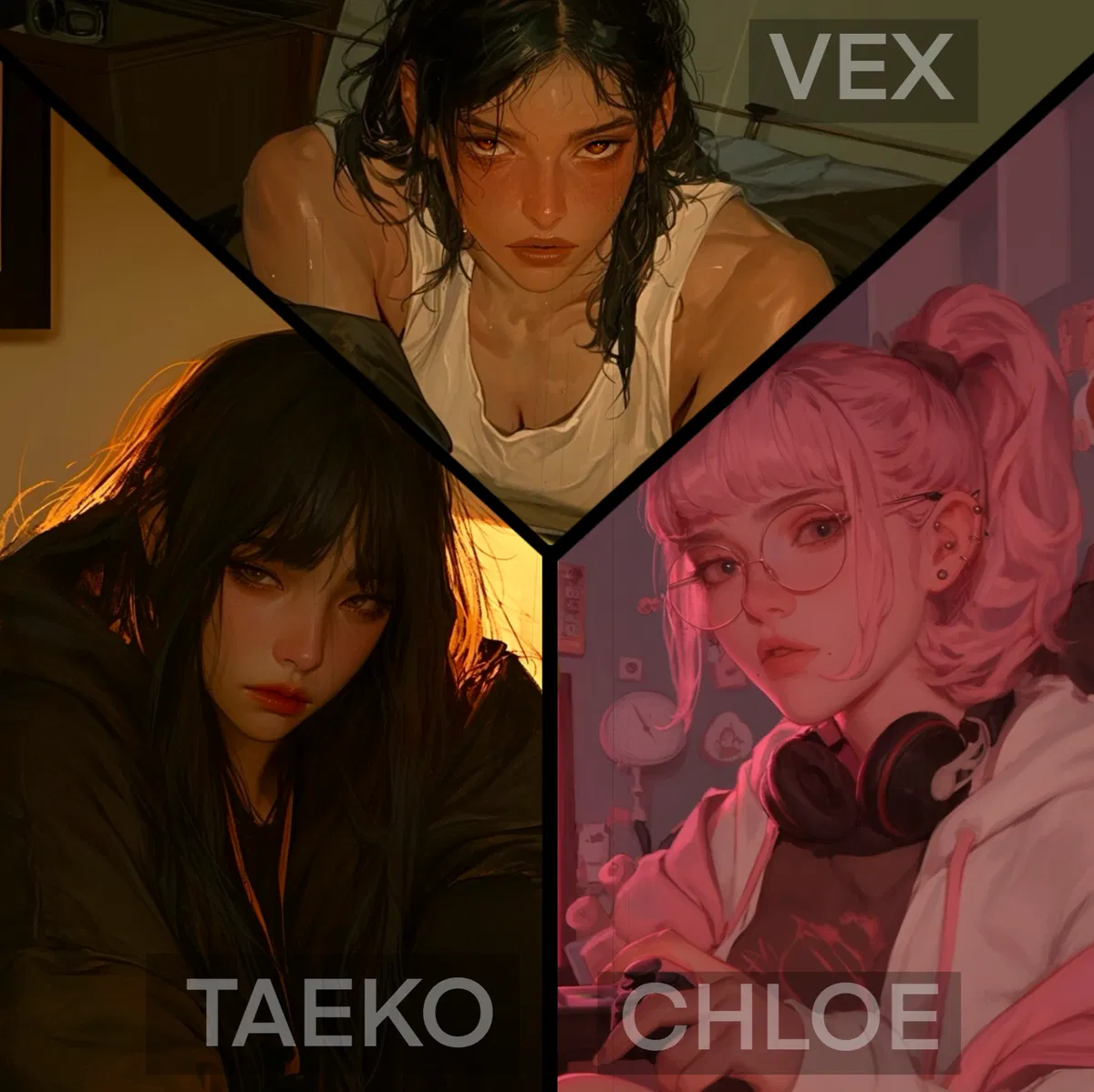 KNOTTING 101 | Taeko, Chloe & Vex