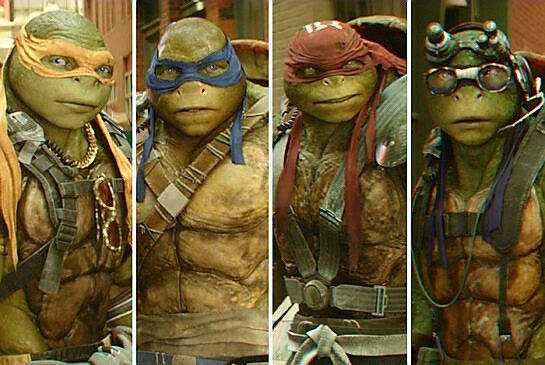 The TMNT brothers.