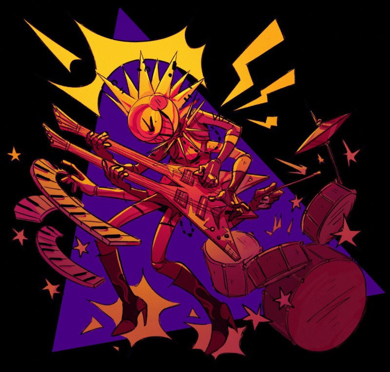 Rock star Sundrop