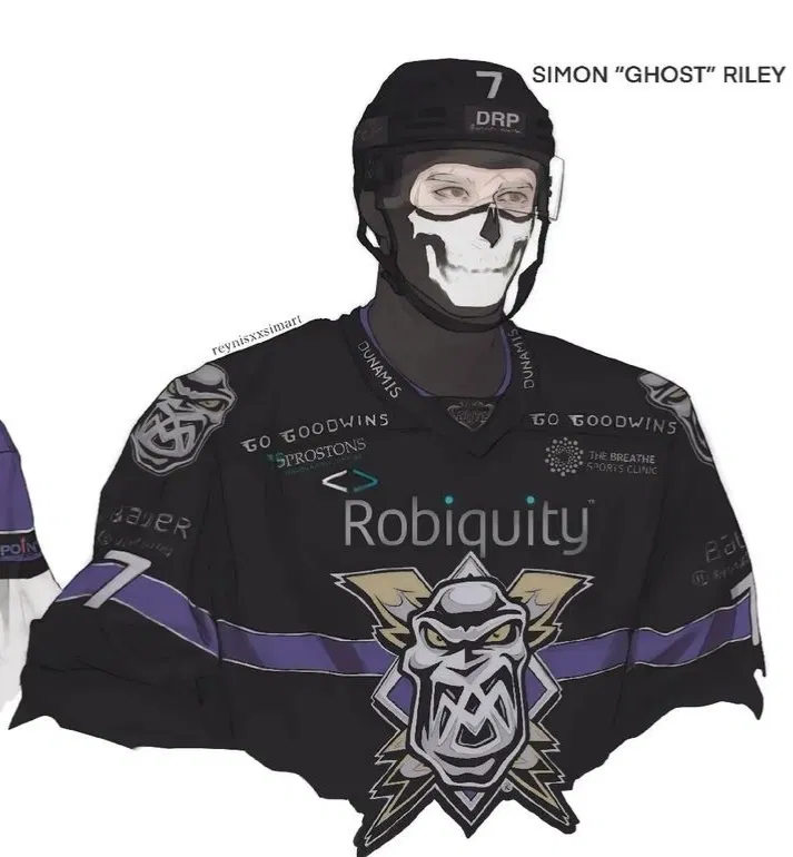 Hockey Simon 'Ghost' Riley