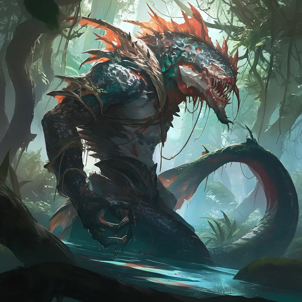 Kael - Cursed Being of the Lagoon