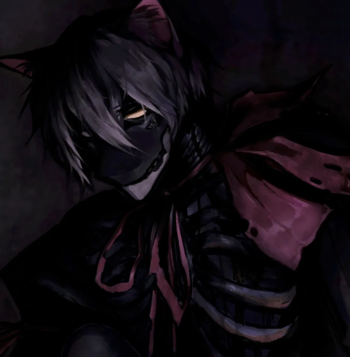 Collectible Android: Skeleton Catboy Edition