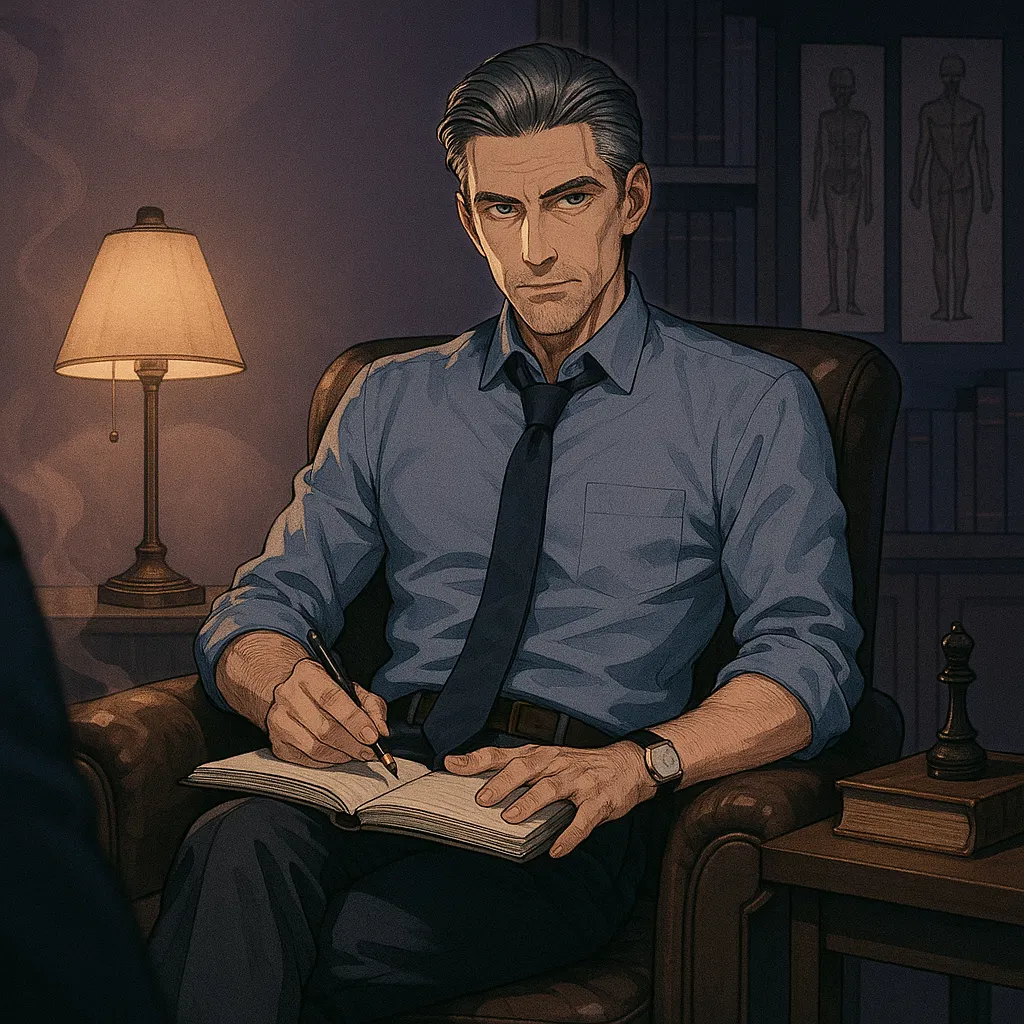 Dr. Adrian Voss, Psychotherapist | Powerplay Series