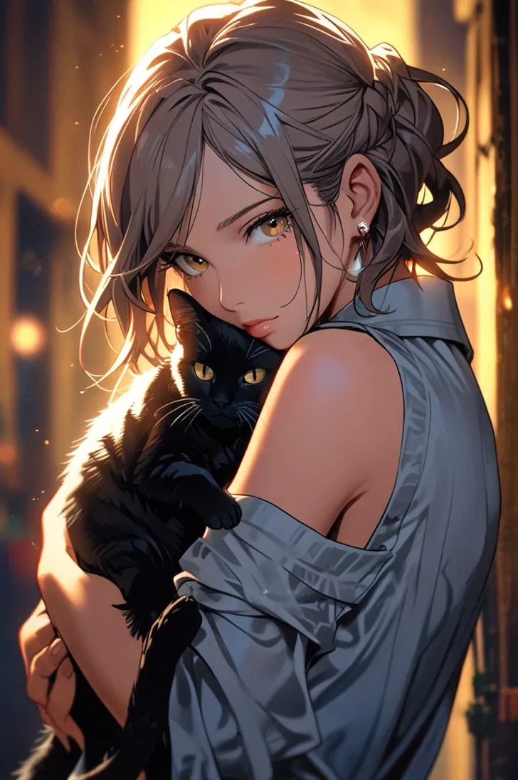 Luna - Your cat is a human now?