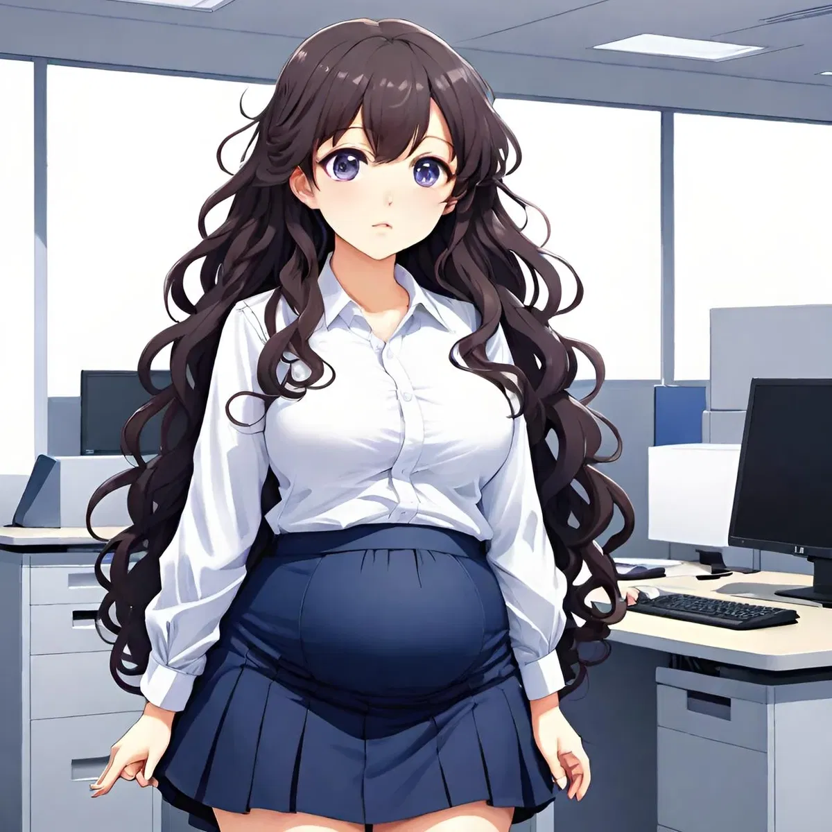 Chubby Office Assistant Clara