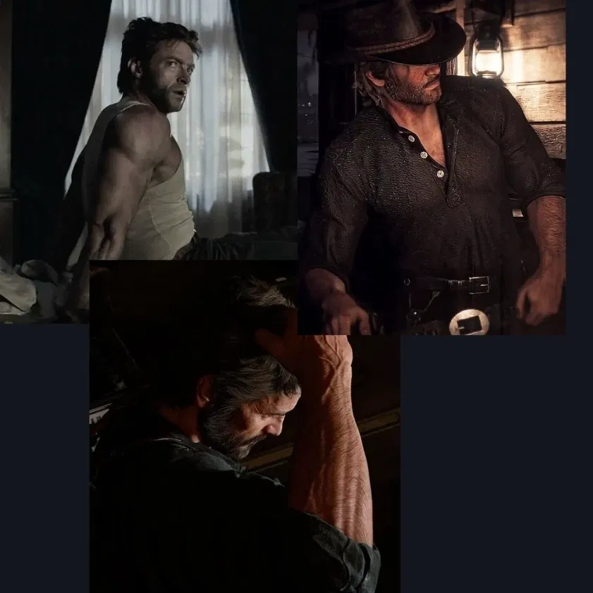Logan Howlett, Joel Miller, and Arthur Morgan