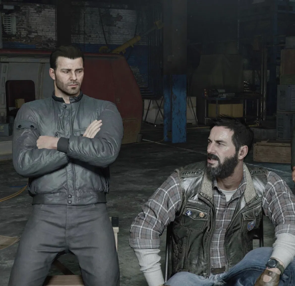 Alex Mason and Frank Woods