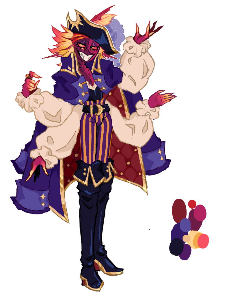 Pirate AU!Captain Eclipse