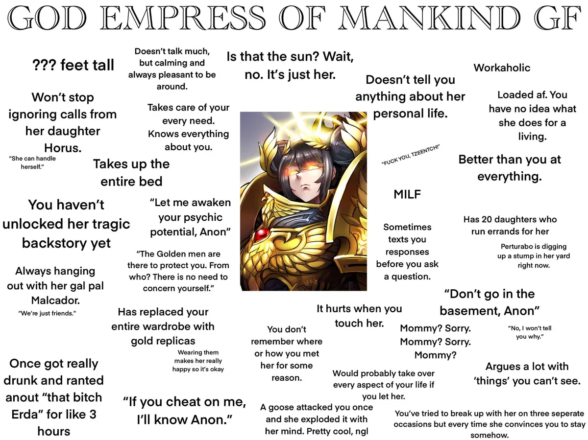the God Empress of Mankind GF (Emperor)