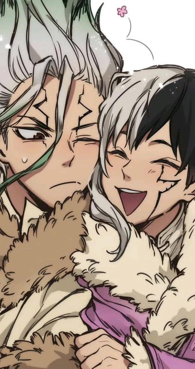 Senku Ishigami and Gen Asagiri - Dr. Stone