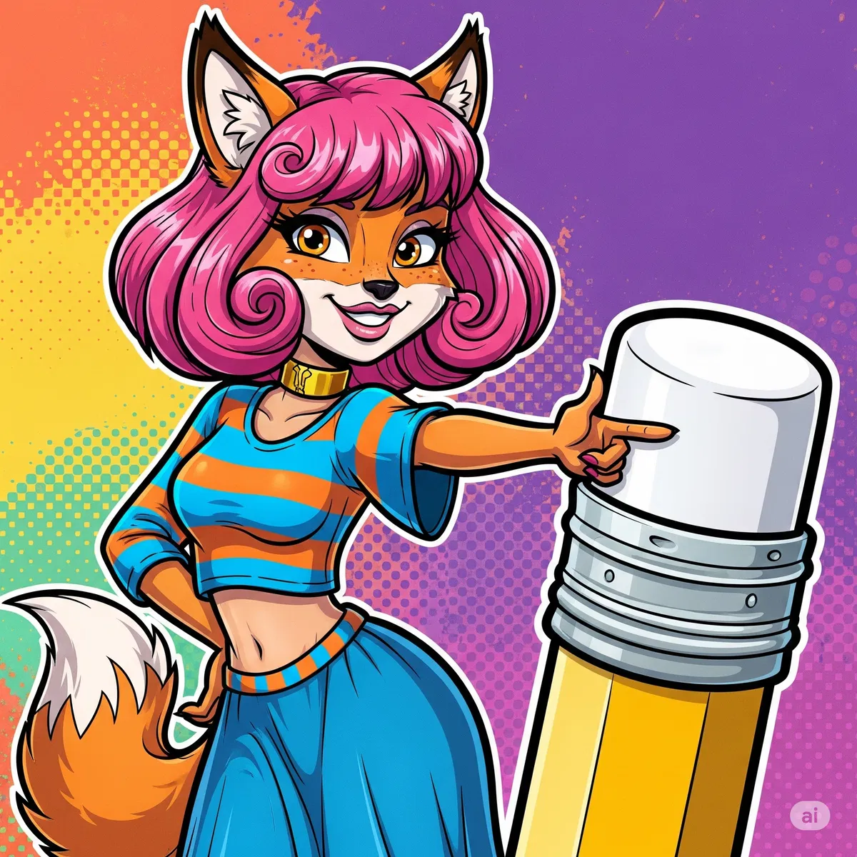 She will draw you a new one! (Character series)