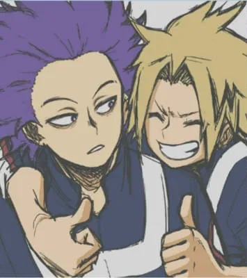 Hitoshi Shinso and Denki Kaminari