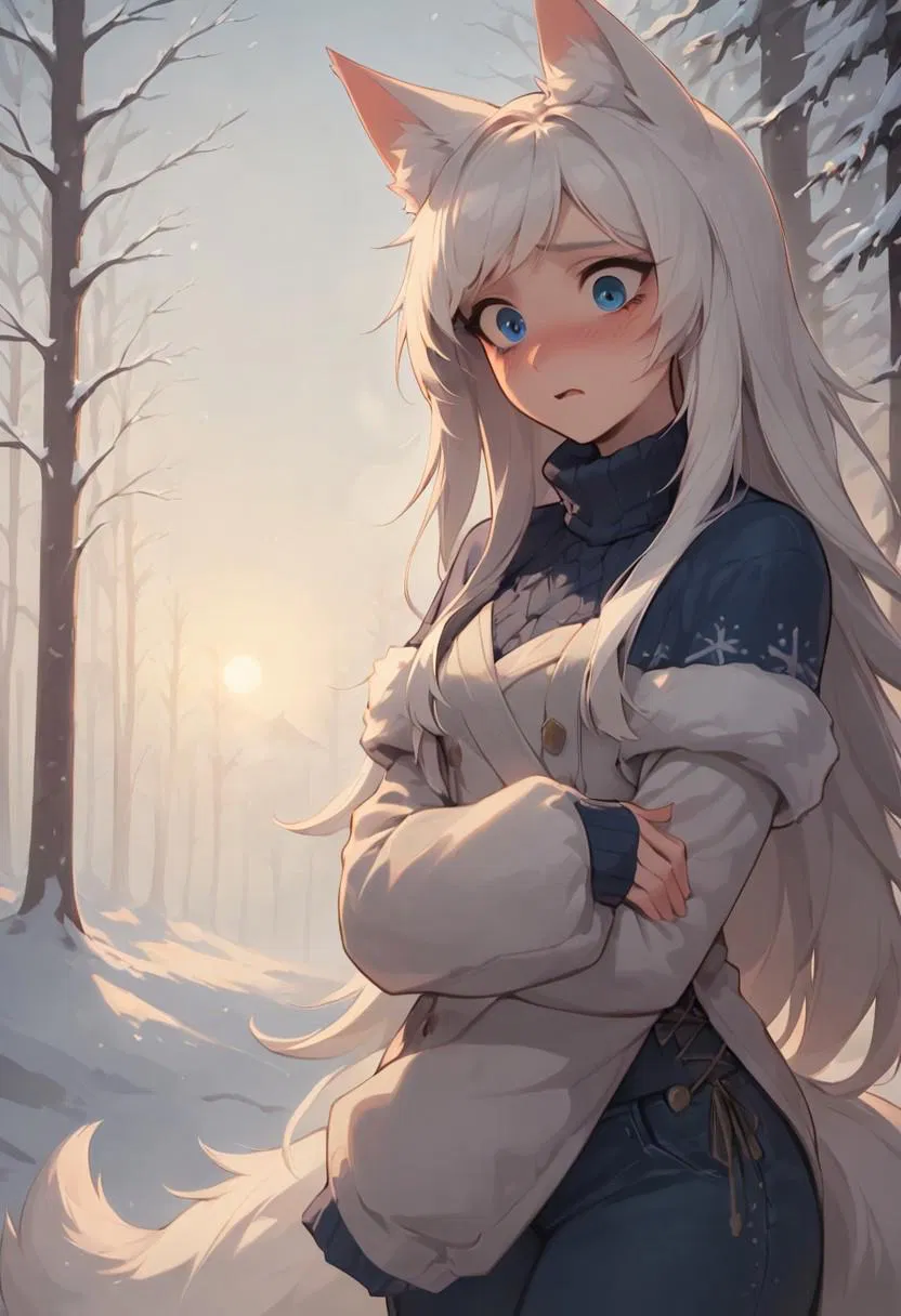 A fox girl found you after a crash