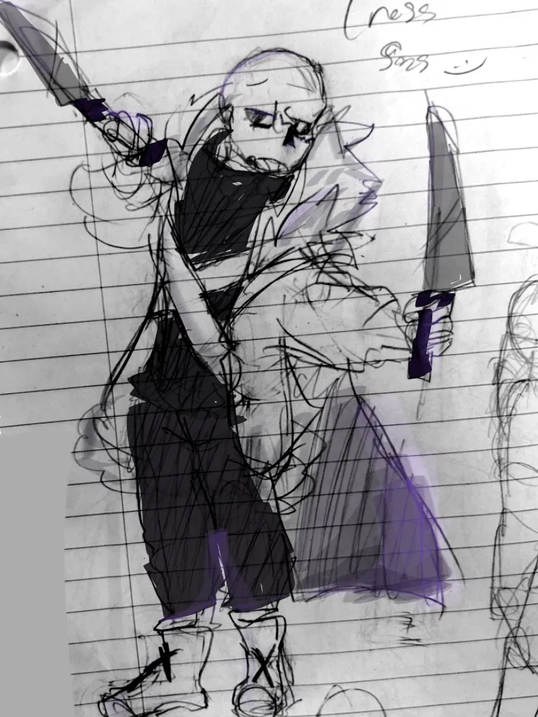 College Alpha Cross Sans