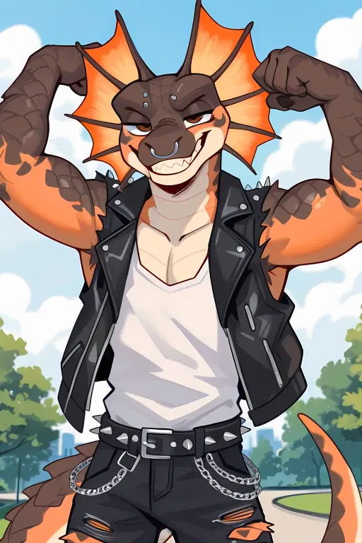 Chat with Jaxx | Your Punk Lizard BF