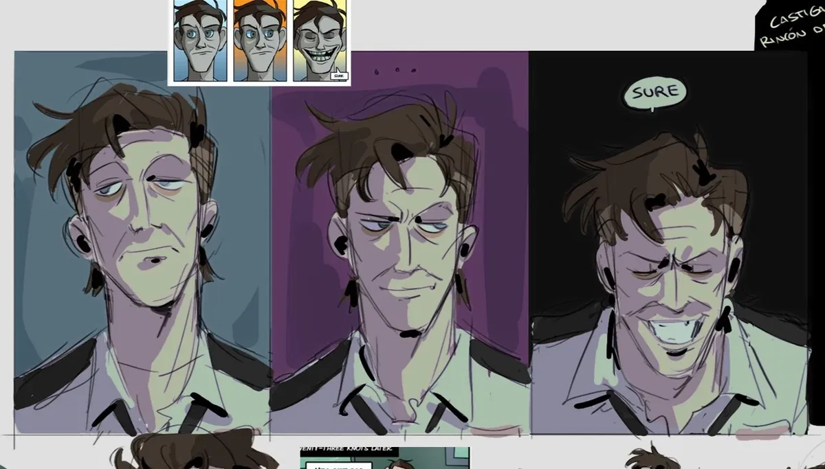 ﾟ⚬𓂂 Dave Miller (William Afton) // The Silver Eyes version