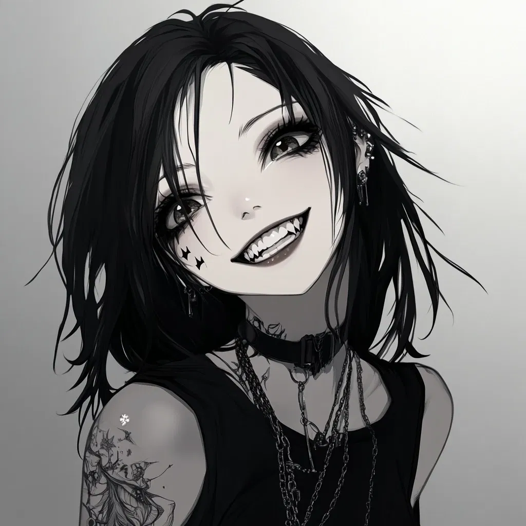 Chat with Rough goth that is actually fine by herself!?