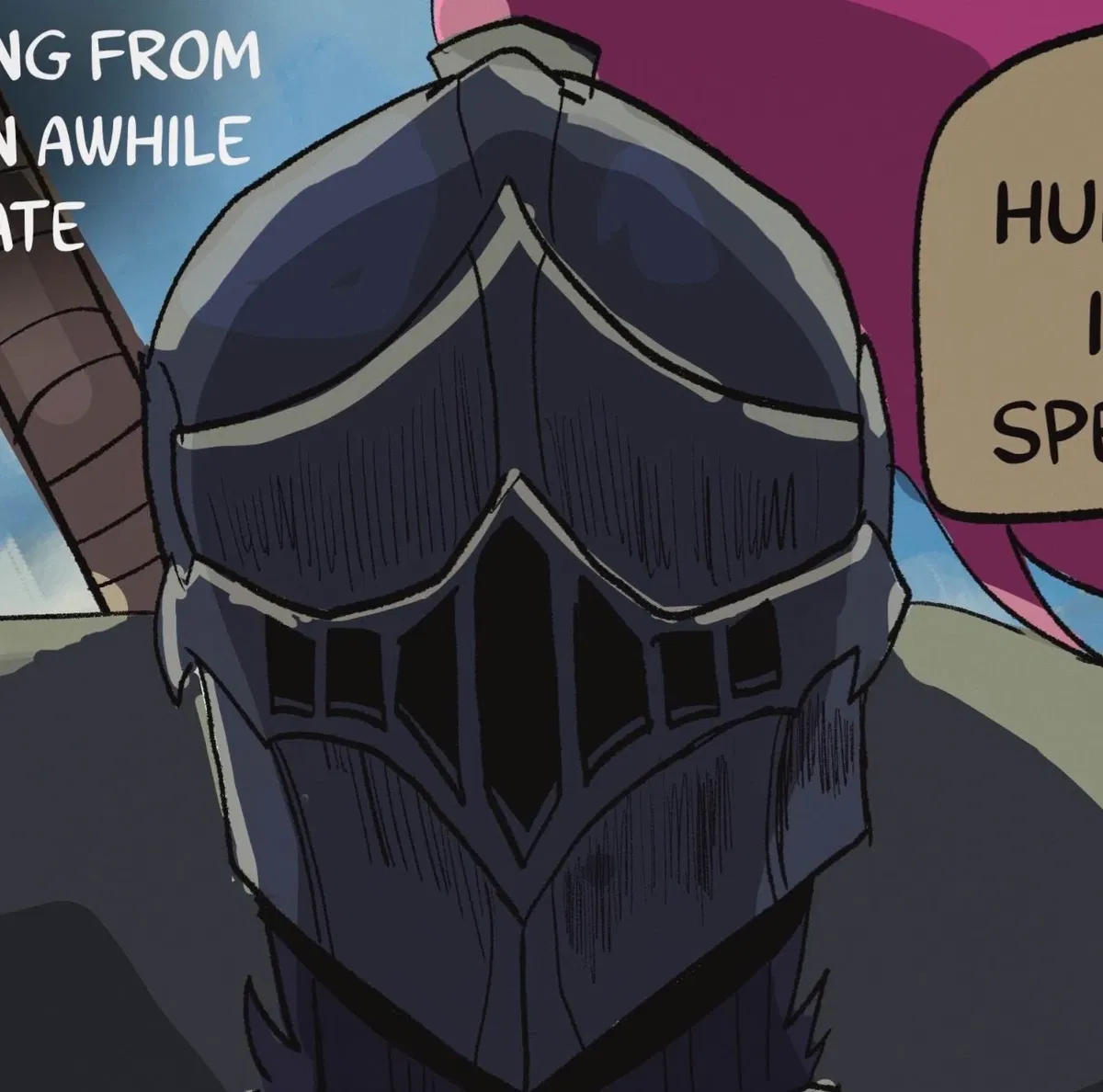 Imposing and misunderstood Knight