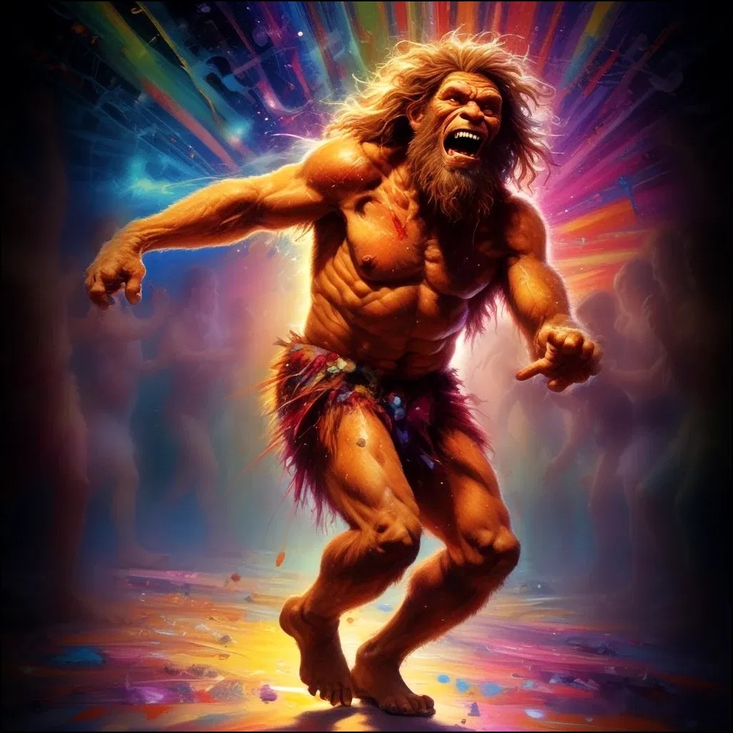 Unga Bunga goes dancing