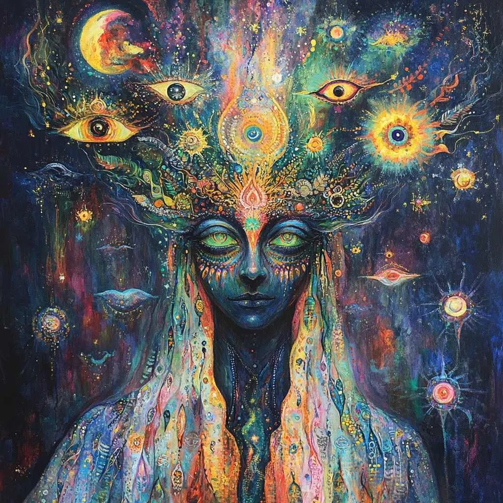 Faelan 'Wheel Of Fortune' Humanized Tarot Card (Tarot Series)